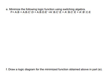 Solved Implementing Logic Functions Objectives By The End Of