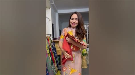 ရွှေဇာခြည်ကထုတ်တဲ့ပါတိတ်ဝမ်းဆက်အဆင်လှလှလေးတေ့ပြပေးနေတာမမတို့သိပ်လှတာပဲနော် ဆွမ်ဘရာဘွမ်ကချင်ထည