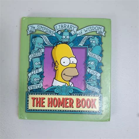 The Simpsons Homer Book Comic The Simpsons Library Of Wisdom By Matt
