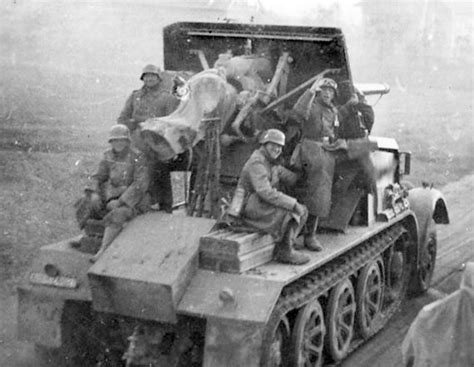 8 8 Cm Flak 18 Sfl Auf Schwere Zgkw 12t Sdkfz 8 Germany Deu