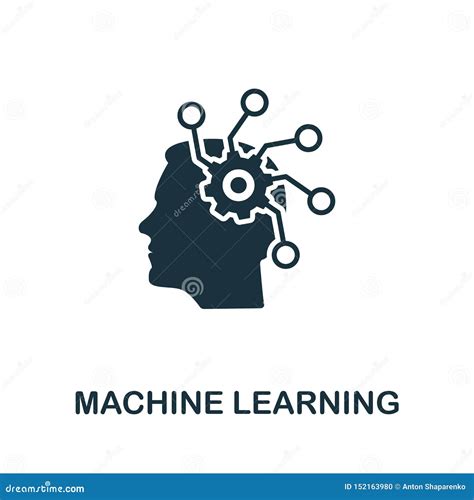 Machine Learning Vector Icon Symbol Creative Sign From Crm Icons