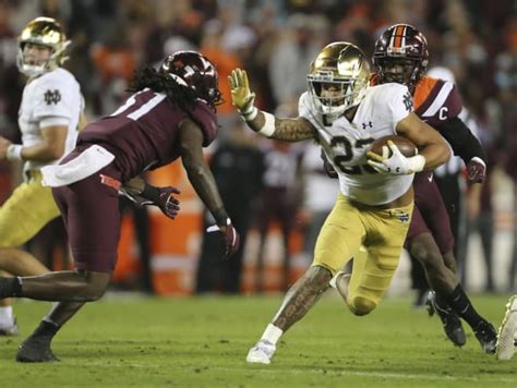 Did Notre Dames Running Game Take A Big Step Kyren Williams Thinks So