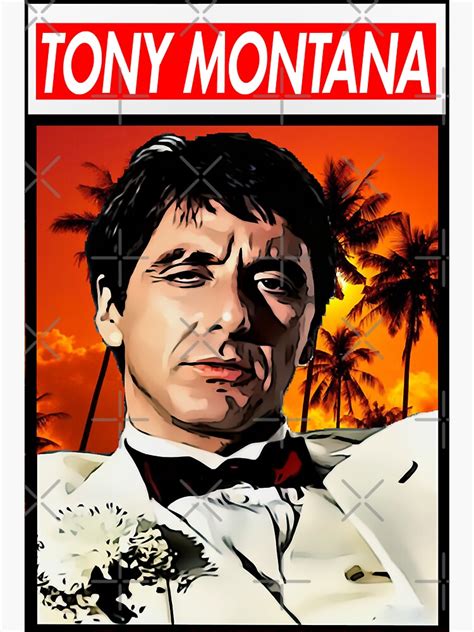 Mens My Favorite Scarface Tony Montana Sticker For Sale By