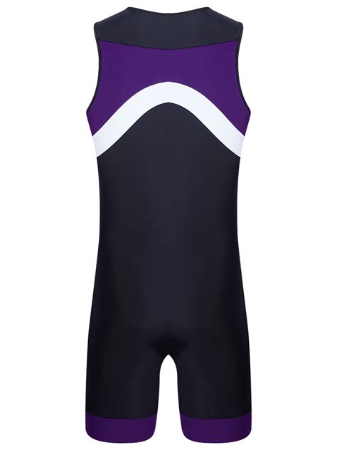 Fldy Mens One Piece Swimsuit Sleeveless Zipper Bathing Suit Surfing