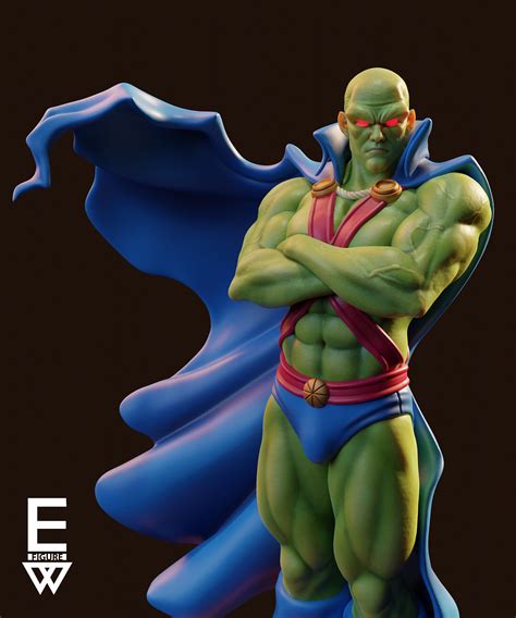 Martian Manhunter Zbrushcentral