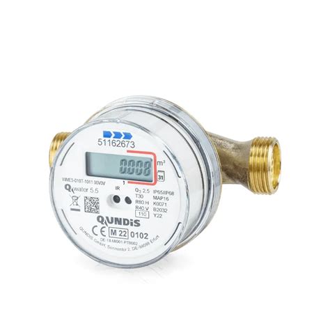 Електронен водомер Qundis с дистанционно отчитане