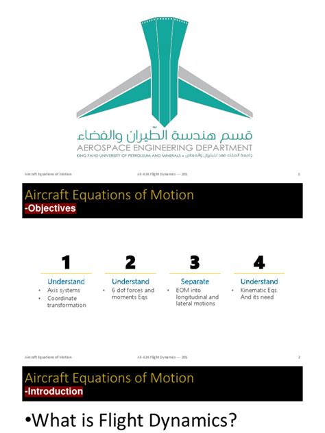 Ch4 Aircraft Equations Of Motion Pdf Flight Dynamics Fixed Wing
