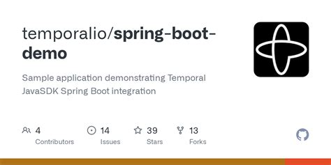 Github Temporaliospring Boot Demo Sample Application Demonstrating