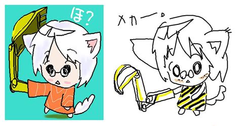 みつめ みつめビフォーアフター 光こっきtia西1 L51aのイラスト Pixiv
