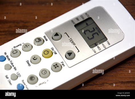 Air Conditioner Remote Control High Resolution Stock Photography And Images Alamy