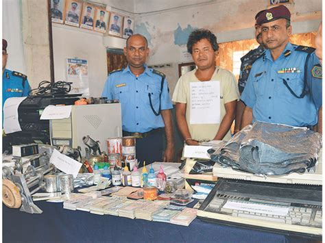 Man Arrested With Fake Currency Notes Printer