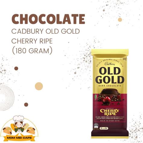 Jual Coklat Australia Cadbury Old Gold Cherry Ripe Chocolate Di Seller