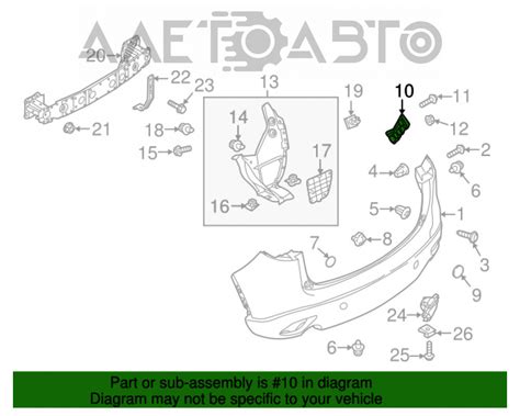 Крепление заднего бампера правое Mazda CX-5 13-16 KD53502H1A – купить в ...