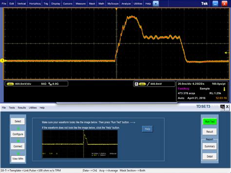 DP K Problem For TD TD Pin Waveform Interface Forum Interface TI E E Support Forums