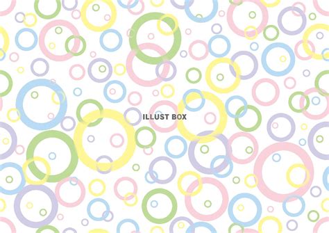 無料イラスト ホンワカ カラフルなシームレスパターン