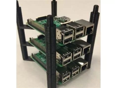 Printable Raspberry Pi Stacking Tray Free 3d Model 3dm Open3dmodel
