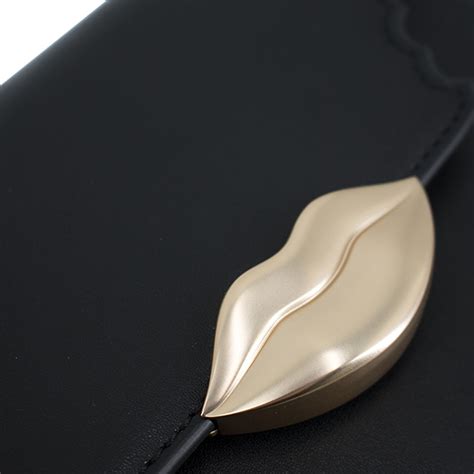 House Of Florence Venus Bite Shoulder Bag Donna Nero Mascheroni Store