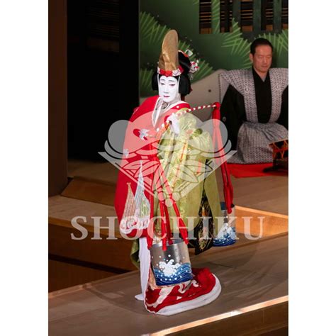 Shochiku Store 松竹ストア2024年7月 大阪松竹座「七月大歌舞伎」ブロマイド／『汐汲』／071 松竹歌舞伎屋本舗