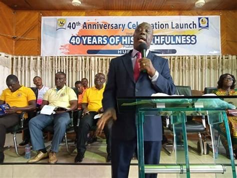 Kumasi Bantama Calvary Temple Ag Launches 40th Anniversary