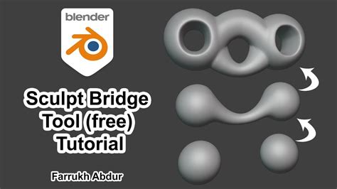 Sculpt Bridge Tool Free Tutorial Tutorials Tips And Tricks Blender Artists Community