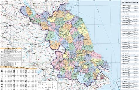 江苏省地图高清版大图江苏地图查询