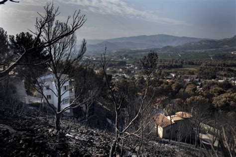 El Incendio De Llutxent Valencia En Imágenes