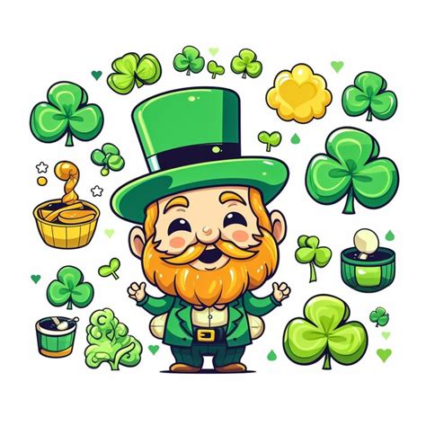 Premium Photo A Cute Character Leprechaun St Patricks Day Symbol