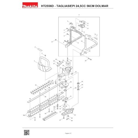 Dolmar Spare Parts For Hedge Trimmer HT D