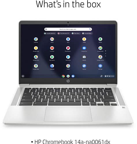 Best Buy Hp 14 Chromebook Intel Celeron 4gb Memory 32gb Emmc Natural Silver 14a Na0061dx