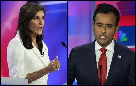 Dick Cheney In Three Inch Heels Vivek Ramaswamy Nikki Haley