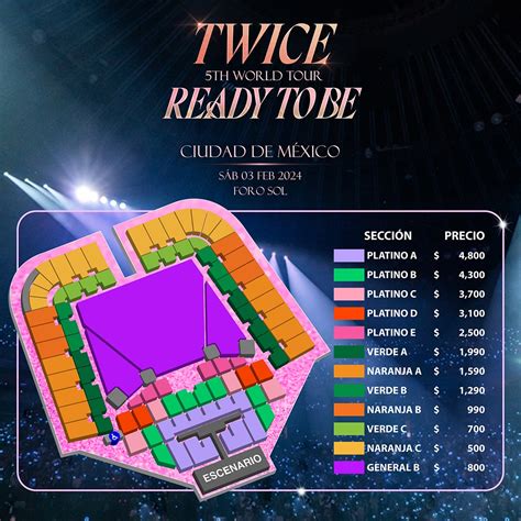 Cómo comprar boletos para TWICE en México 2024 precios horarios y