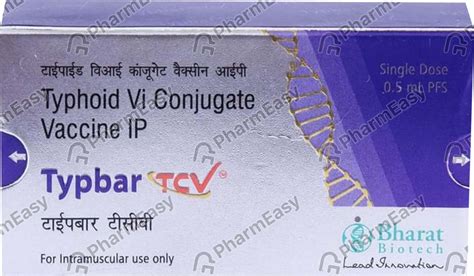 Typbar Tcv 25 Mcg Vaccine 0 5 Uses Side Effects Price And Dosage