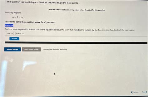 Solved This Question Has Multiple Parts Work All The Parts
