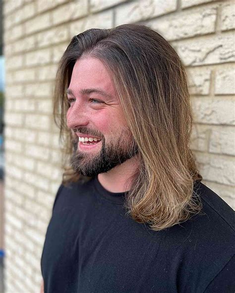 Long Hairstyles For Men With Beards