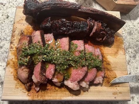 Tomahawk With Chimichurri Rsteak