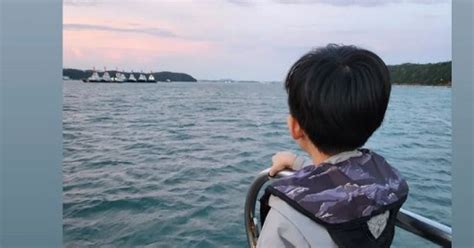 소유진 ♥백종원 닮은 子용희의 늠름한 뒤태 학교 대신 바다낚시