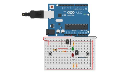 Circuit Design Pull Up And Pull Down Resistor Tinkercad