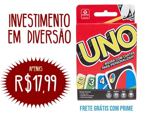 UNO Um clássico por um precinho fenomenal