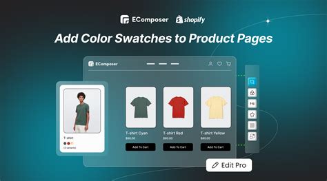 How To Add Color Swatches To Shopify Product Pages Ecomposer