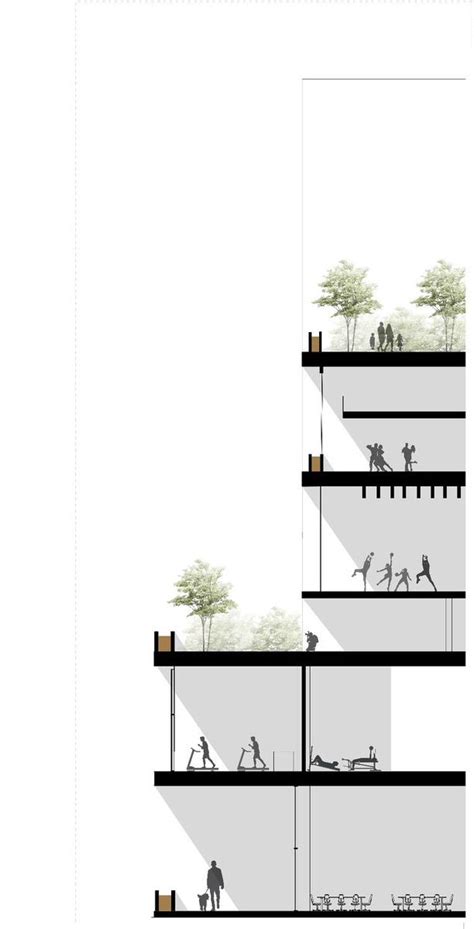10 Successful Architectural Section Drawings By Architects Illustrarch