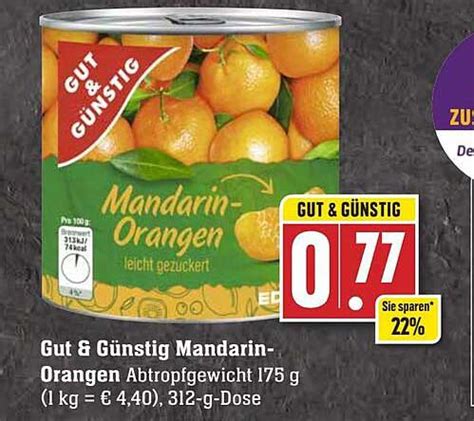 Gut Günstig Mandarin orangen Angebot bei EDEKA