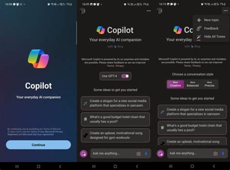 How To Use The Microsoft Copilot Android App Open Ai Master