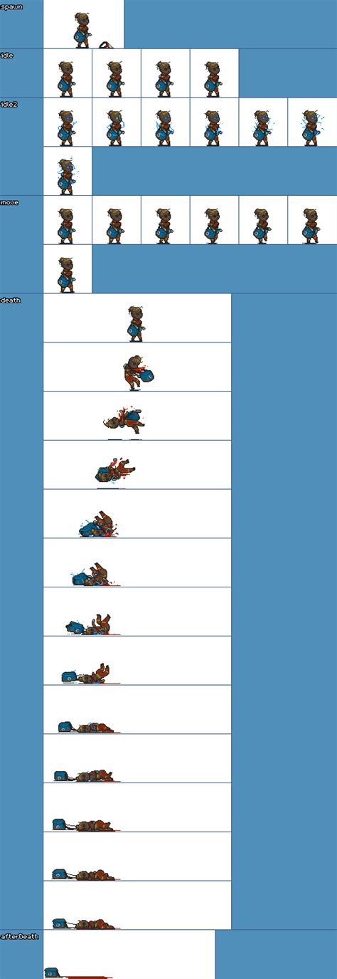 The Spriters Resource Full Sheet View Dead Ahead Zombie Warfare Emt