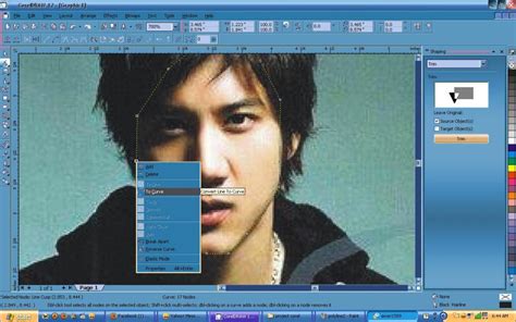 Penggemar Fajar Farizdki Tutorial Vector Corel Draw Tips Mudah Menggambar Kartun Wajah