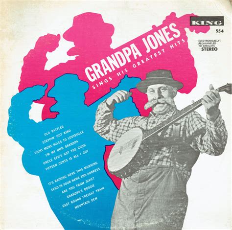 Grandpa Jones Grandpa Jones Sings His Greatest Hits 1975 Vinyl