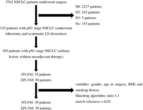 Flowchart Showing Patient Enrolment And Propensity Score Matching