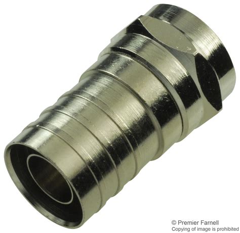 SPC Multicomp RF Coaxial Connector F Coaxial Straight Plug