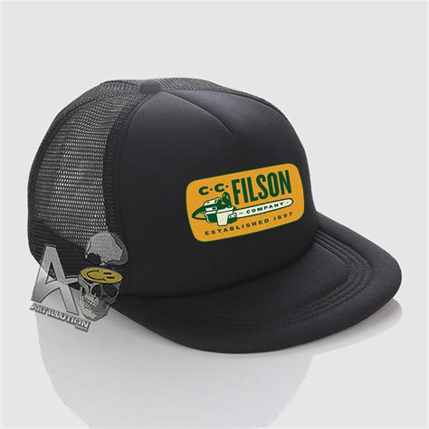 Filson Company Hat Filson Net Trucker Snapback Hat Premium New Logo Shopee Malaysia