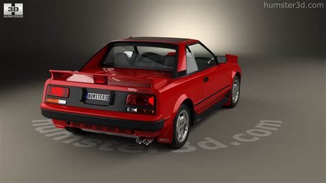 360 View Of Toyota Mr2 1984 3d Model 3dmodels Store