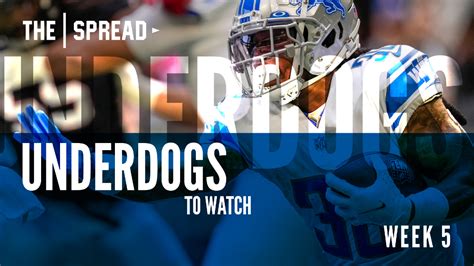 Nfl Odds Week 5 Underdogs To Watch In Potential Upsets